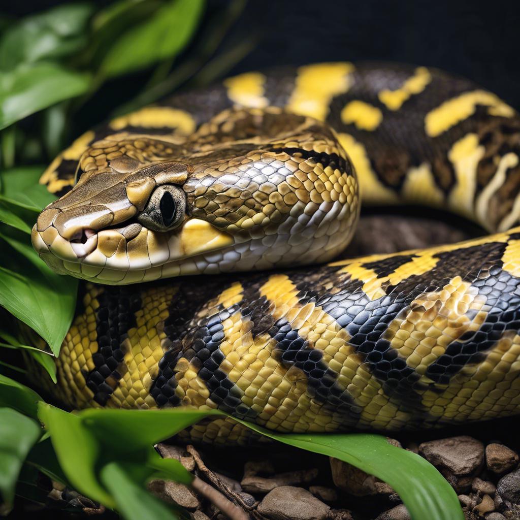 Alles, was Du über die Haltung des Tigerpythons im Terrarium wissen musst! - Kornnattern